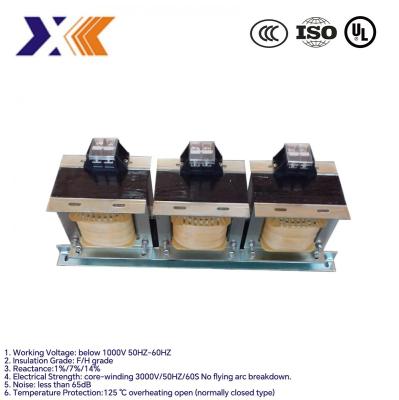 Cina Reattore a tre fasi da 200 kW 450A con tipo di pacchetto personalizzato e induttanza di 1,401mh in vendita
