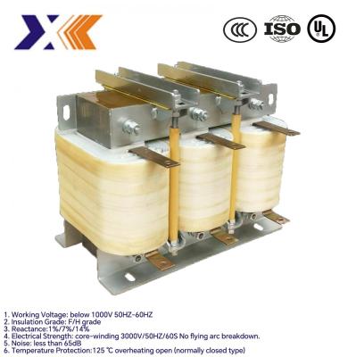 Cina Reattore a tre fasi da 200 kW 450A con tipo di pacchetto personalizzato e induttanza di 1,401mh in vendita