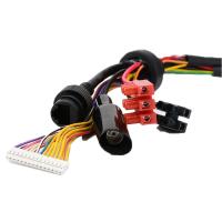 China Automotive Backshell Connector Cable Assembly for Customized Electric Security Devices for sale