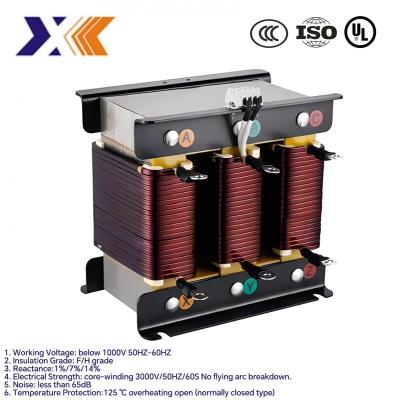 Cina 10A Reattore inverter a bassa tensione a corrente nominale per il miglioramento della potenza in tre fasi in vendita