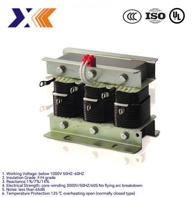 China Reactor de filtro de tres fases de fase armonica de tipo AC de grado automático para transformador de potencia en venta