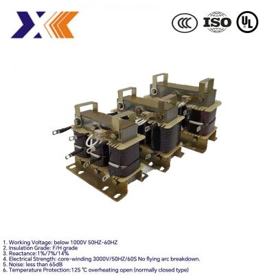 Cina 10A 400-690V Reattore elettrico a tre fasi Reattore a filtro a corrente alternata da 120kvr per onde piane in vendita
