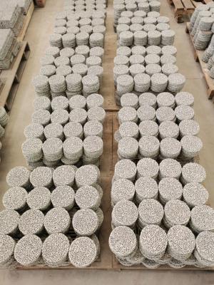 China High Thermal Conductivity Ceramic Foam Filter For Metal Casting Ceramic Filter Making Line for sale