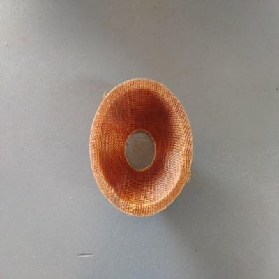 China 0.35-0.5mm Thick Cast Aluminium Filter Screen Cap And Disc Filter Mesh Diamond Shape for sale