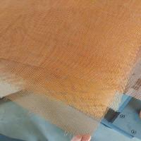 China Fibreglass Casting Strainer Woven Wire Mesh Filter Screen Cap with Customizable Length for sale