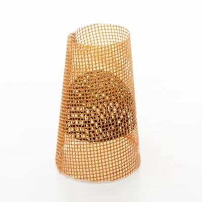China 0.2Kg 0,35-0,5 mm Rede de filtro de fibra de vidro livre de álcalis com tampa de alumínio fundido à venda