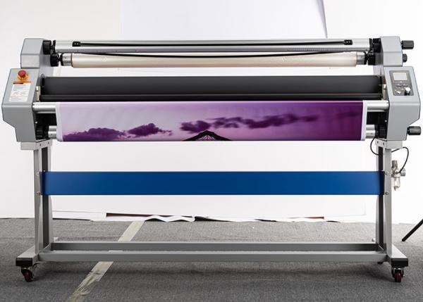 Quality Professional Hot Roll Laminator 220V / 110V Hot Roll Laminating Machine For Laminating Speed 0 - 12m / Min for sale