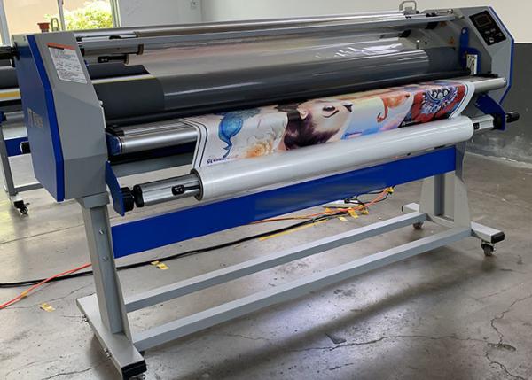 Quality 220V / 110V Roll To Roll Laminator Foam Board Laminating Machine 1630mm Max Laminating Width for sale