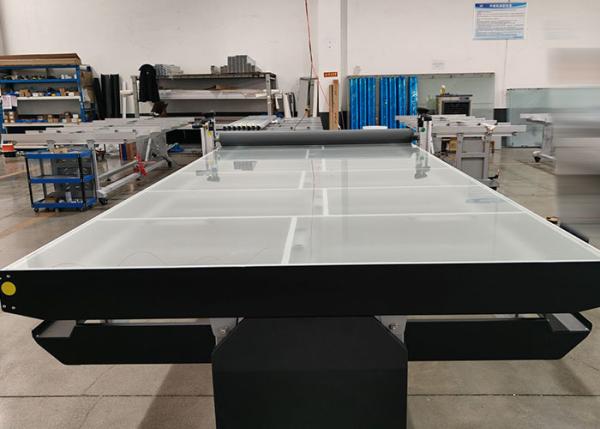 Quality Pneumatic Control Flatbed Applicator Table 220V Vinyl Application Roller Table for sale