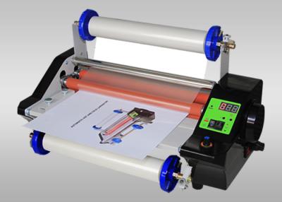 China Hot / Cold Mini Laminators Adjustable Temperature Desk Top Laminator With 5m/Min Max Laminating Speed for sale