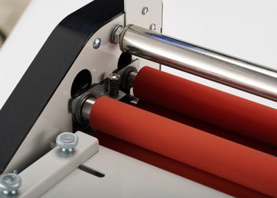 China Hot / Cold Mini Laminators Adjustable Temperature Desk Top Laminator With 5m/Min Max Laminating Speed for sale