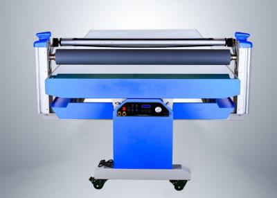 China 130mm Heavy Duty Roll Flat Bed Applicator Adjustable Height Industrial Laminator for sale