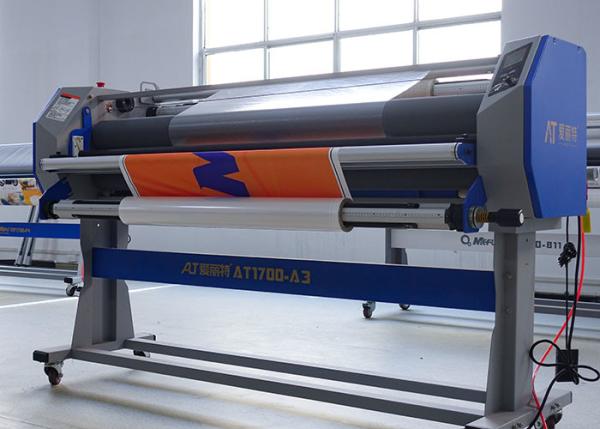 Quality 64 Inches Hot Roll Laminator Adjustable Temperature Heat Assist Laminator for sale