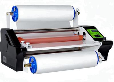 China Adjustable Temperature Small Format Laminator 4 Rollers Mini Laminator Machine for sale