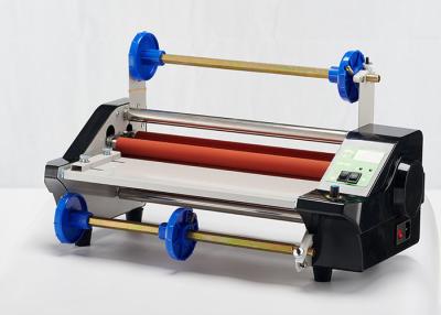 China Adjustable Temperature Small Format Laminator 4 Rollers Mini Laminator Machine for sale