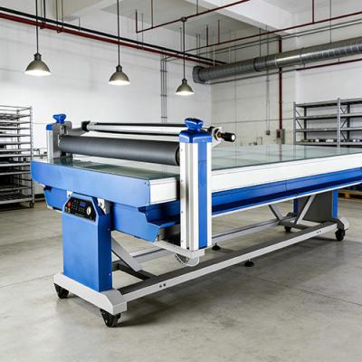 China Premium MF-B4 Heated Flatbed Applicator | 130mm Heavy Duty Industrial Laminator for sale