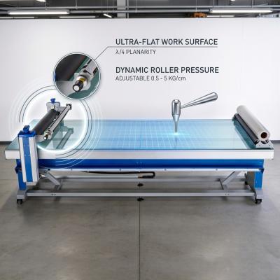 China Max. Lamination Size 1600 × 3200 Mm Flatbed Applicator For Large-Format Signage Mounting for sale