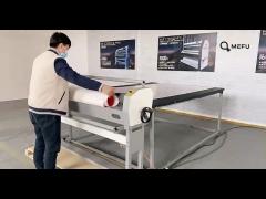 60 inch manual cold laminator gray / white poster lamination machine with pneumatic lifting system