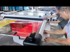versatile vinyl sign roller applicator 220v vinyl application roller table max lam thickness 50mm