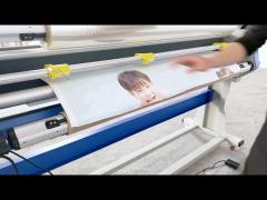 high speed manual cold roll laminator 64 inches photo laminator machine