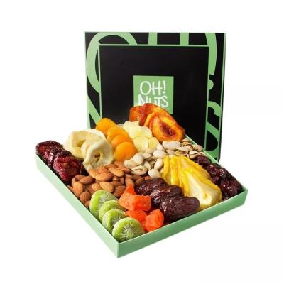 Cina L'imballaggio decorativo stampato del regalo di nozze inscatola il contenitore di imballaggio asciutto della frutta di Diwali vuoto in vendita