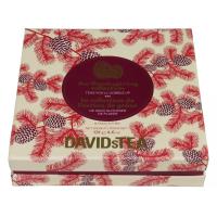 China Rectangle Cardboard Paper Gift box , 9 Compartment Tea Box Cutomized Sizes for sale
