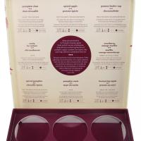 China Rectangle Cardboard Paper Gift box , 9 Compartment Tea Box Cutomized Sizes for sale