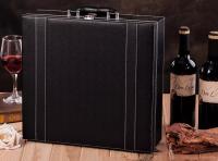 China WHISKY BRANDY Wine Packaging Boxes handmade Wine Bottle Gift Box Embossing for sale