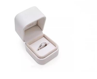 Cina Contenitori di gioielli magnetici delle similpelle del ODM Ring Gift Boxes Logo Printed ISO9001 in vendita
