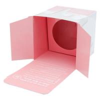 China Square Cardboard Packing Boxes Biodegradable Double Sided Printing Packaging Paper Box for sale