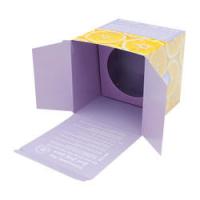China Square Cardboard Packing Boxes Biodegradable Double Sided Printing Packaging Paper Box for sale