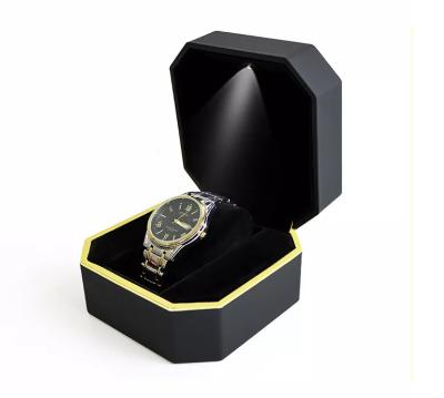 Cina Scatola d'imballaggio dell'orologio dell'ottagono dell'OEM Scatola di orologio principale fatta a mano in vendita