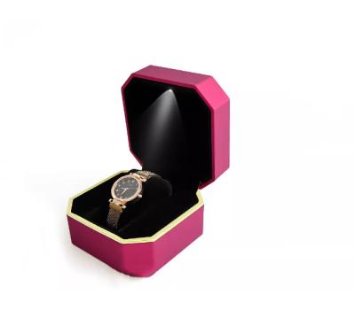 Cina Scatola d'imballaggio dell'orologio dell'ottagono dell'OEM Scatola di orologio principale fatta a mano in vendita