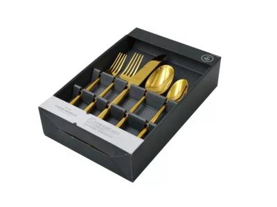 Cina Dimensione su ordinazione riciclabile portatile del contenitore di coltelleria del cartone ondulato in vendita
