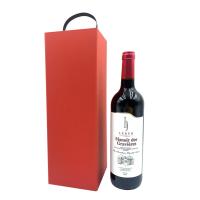 China Customized Size Wine Bottle Gift Boxes ISO9001 Certification for sale