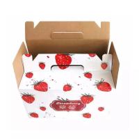 China Fresh Fruit Vegetable Box Packaging Corrugated Carton Recyclable for sale