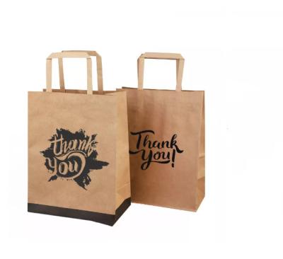 Cina Verniciatura dello SGS della borsa riciclato borsa della carta kraft di carta kraft Brown in vendita