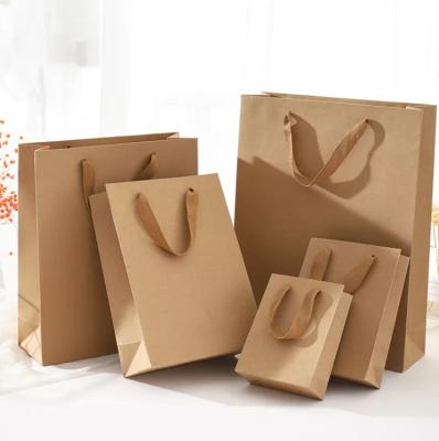 Cina La borsa/sacchetto della spesa su misura di carta kraft ha riciclato concimabile in vendita