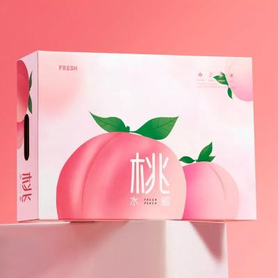 Cina Contenitori d'imballaggio di frutta del cartone ondulato che verniciano i contenitori di imballaggio di Apple in vendita