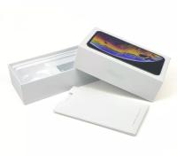 China Debossed Electronics Packaging Box Hardness Phone Cover Packaging Box ODM for sale