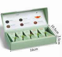 China Custom Printed Cardboard Paper Tea Box Folding Handmade for sale