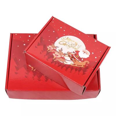 Cina Advent Calendar Christmas Cardboard Gift inscatola la stampa di goffratura in vendita