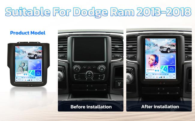 For dodge ram 2013 2014 2015 2016 2017 2018 carplay wifi Bt head unit