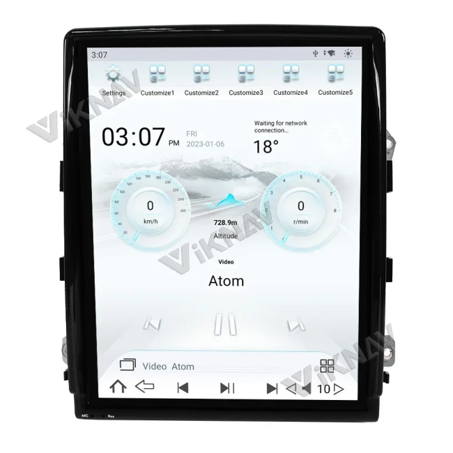 10 Inch Android12 Car Radio Upgrade For Porsche Cayenne 2011-2016 Multimedia Video Player GPS Navigation Auto Stereo Replacement