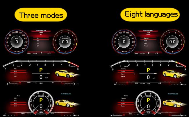 camaro gauge cluster