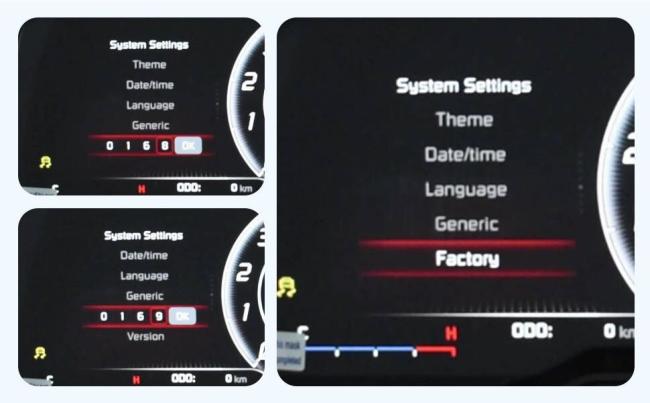 camaro speedometer setting