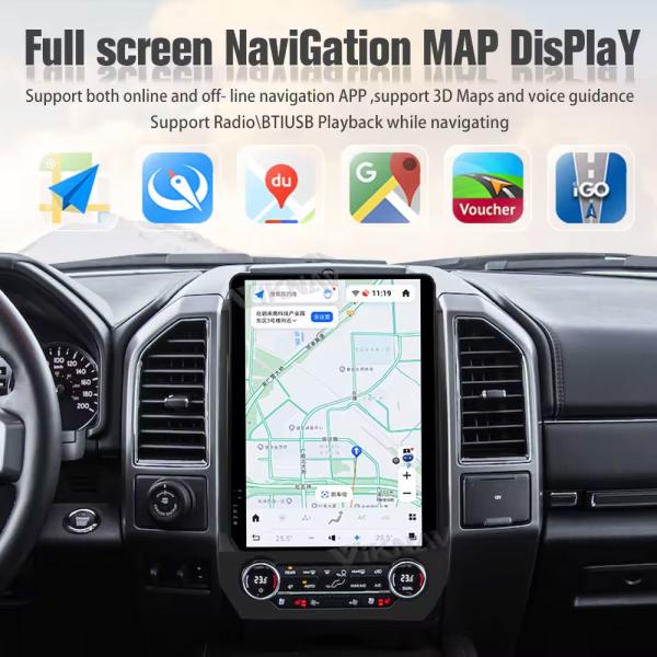 Quality Viknav 14.5 Inch Car Radio For Ford Expedition 2015-2022 Touch Screen Android for sale