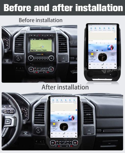 Quality Viknav 14.5 Inch Car Radio For Ford Expedition 2015-2022 Touch Screen Android for sale