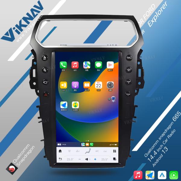 Quality Viknav 13.6 inch Car Radiio Android 2016 Ford Explorer Radio Multimidia Radio for sale