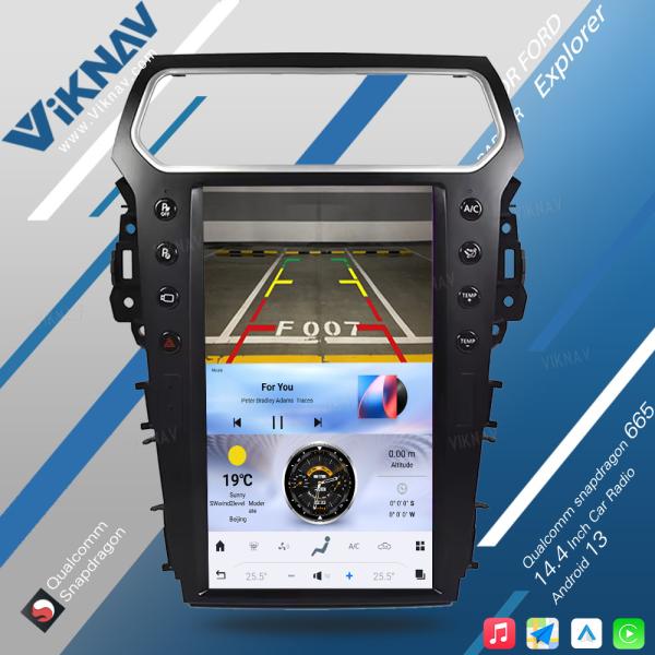 Quality Viknav 13.6 inch Car Radiio Android 2016 Ford Explorer Radio Multimidia Radio for sale